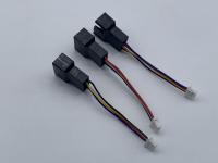 China Customized JST SM2.5 4 Pin To JST SH1.0 4 Pin Wire Harness With Tin Plated Conductor for sale