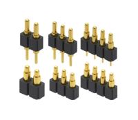 China 2.0mm Pitch H2.5mm Male Pogo Pin Connector For PCB Dual Row 20pin Straight Dip for sale