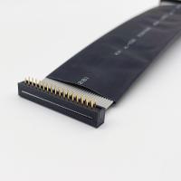 China D Sub 9 Pin Flat Electrical Cable 28AWG Straight Serial RS232 Ribbon Cable for sale