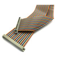 China 2.54mm 40 Pin IDC Flat Ribbon Cable UL2651 standard For Automotive for sale