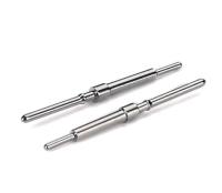 China 2.54mm Pitch Machined Pins Male Gender Machined Header Double Ended Pin for sale