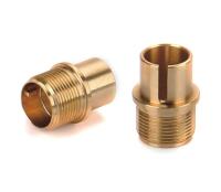 China Metal Sandblasting CNC Machining Parts Aluminum Brass Stainless Steel Pin for sale