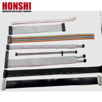 China 10 Pin Grey Flat Cable Connector Ribbon Pitch 1.27mm IDC Cable 10u
