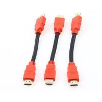 China Gold Plated Molded Cable Assembly 4K HDTVI 1.4 2.0 Cable 30AWG For PC TV for sale