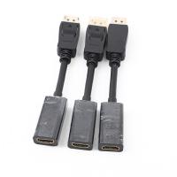 China Gold Plated Molded Cable Assembly 4K HDTVI 1.4 2.0 Cable 30AWG For PC TV for sale