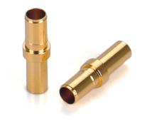 China Customized CNC Brass Pins High Voltage EV Charging Contact Plug Female Pins for sale