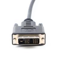 China DVI 18 1 Male To Male HD Molded Cable Assembly OD6.0 For HDTV UL20276 30Awg for sale