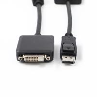 China DP Male To DVI Female Adapter Cable 200mm Gold Palted For PC TV Electronic Connection for sale