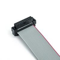 China 2.0mm Flat Ribbon Cable Assembly IDC TO IDC 20Pin Socket With UL2651 28awg for sale