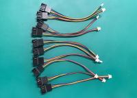 China Terminal Wire Harness Assembly 18 - 26Awg JST Connector To 4.8mm 6.3mm Y Terminal for sale