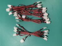 China Terminal Wire Harness Assembly 18 - 26Awg JST Connector To 4.8mm 6.3mm Y Terminal for sale