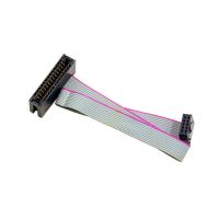 China 2.54mm IDC Socket To Male Connector 2row 14Contacts Flat Ribbon Cable Assembly for sale