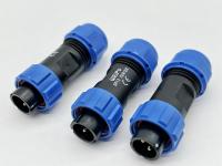 China Waterproof IP67 Circular Wire Connectors DIN Type Male Plug 2 3 4 5 6 8 10 12 Pin for sale