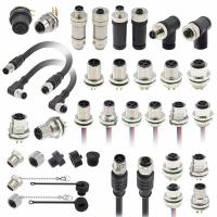 China Waterproof IP67 Circular Wire Connectors DIN Type Male Plug 2 3 4 5 6 8 10 12 Pin for sale