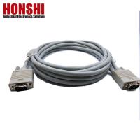 China D Sub Molded Cable Assembly Electronic DB9 DB25 DB15 Cable Male To Male Female for sale