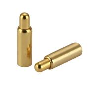 China Salt Fog 72H Brass Pogo Pin Gold Plated For ODM 6.0mm High Current DIN Standard for sale
