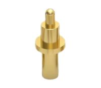 China Salt Fog 72H Brass Pogo Pin Gold Plated For ODM 6.0mm High Current DIN Standard for sale
