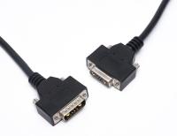China Custom D Sub Cable 13W3 Power Connector Shielded DB9 DB15 Male To Female Cable for sale