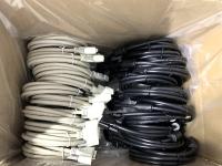 China Custom D Sub Cable 13W3 Power Connector Shielded DB9 DB15 Male To Female Cable for sale