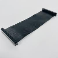 China Custom 2.54mm Black Flat Cable 6 Pin - 64 Pin IDC Flat Ribbon Cable Assembly for sale