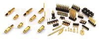 China Male Spring Loaded Pin Gold Plated for 3.00mm Pogo Pin Connectors -40 °C- 105°C Temperature Range for sale