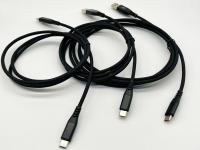 China Black UL2725 USB Cable Type C USB 2.0 A Male Connector With Gold Plated for sale