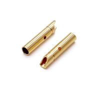 China Banana Plug Precision Machined Multilam Pin Contact 4mm Solder Cup Termination for sale