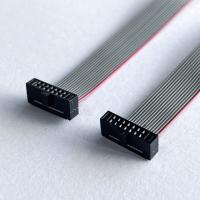 China 1.27mm Flat IDC Cable 10 Pin - 100 Pin Ribbon Cable Assembly Customized Length for sale