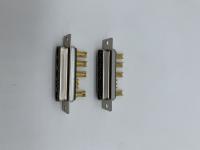 China Automotive D SUB Power Connector 9W4 Female Solder Brass C3604 For Cable for sale