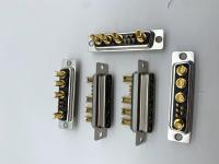 China Automotive D SUB Power Connector 9W4 Female Solder Brass C3604 For Cable for sale