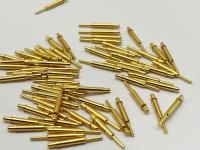 China Spring Force Pogo Pin Connector With Working Height 4.9mm Dip Type Pogo Pin for sale
