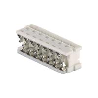 China 6 To 24 Pin Ribbon Cable 2.54mm UL2651 White IDC Ribbon Cable Connectors for sale