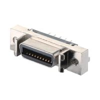 China HPCN Wire To Board Connector MDR SCSI Pitch 1.27mm 14 Pin Male Female Connector for sale