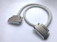 China Custom Grey SCSI Connector Cable 68 Pin 100 Pin Male Cable Ul20276 28awg Cable for sale