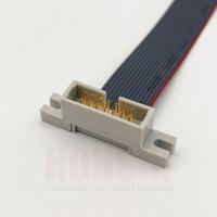 China Electronic Flat Cable 2.54mm Pitch IDC Flat Ribbon Cable Connector Customized Color for sale