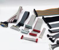 China IDC Ribbon Flat Cable Assembly UL2651 28AWG With Tinned Copper Wire Conductor for sale