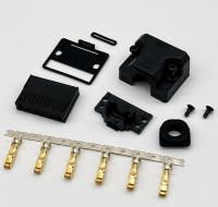 China Genuine SM-MX9 Self Locking Buckle Servo Motor Power Plug With SM-J27S Coded Connector for sale