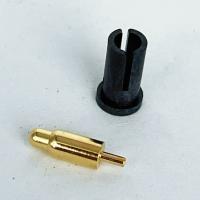 China Dia 2.8mm Male Pogo Pin Connector Length 10.2mm Dip Type Spring Loaded Pogo Pins for sale