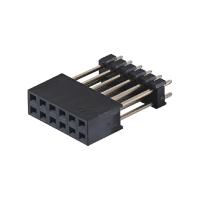 China 2.0mm Pitch Dual Row 180 Degree Board To Board Connector Female Pin Header Connector for sale
