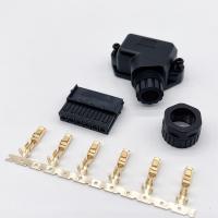 China Gold Plated Servo Motor Power Plug 4 Pin 5 Pin Phosphorous Bronze Contact Material for sale