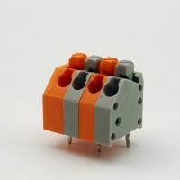 China 2.5mm 3.5mm Screwless Terminal Block Connector PCB Spring Terminal Blocks for sale