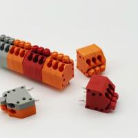 China 2.5mm 3.5mm Screwless Terminal Block Connector PCB Spring Terminal Blocks for sale