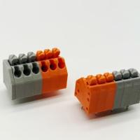 China 2.5mm 3.5mm Screwless Terminal Block Connector PCB Spring Terminal Blocks for sale