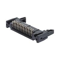 China 2.54mm Pitch Straight Dip Latch Header Conncetor 10 12 20 26 30 34 40 44 50 64 Pin for sale