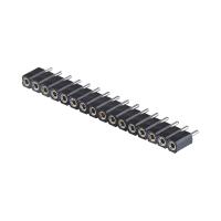 China Machined Female Header 2.54mm H7.0mm Length 10.0mm Straight 1-40Pin PCB Connector for sale