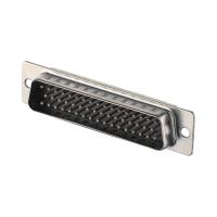 China 2 -  64 Pin Power D Sub Male Connector 3W3 Black / Blue Solder Type Dip Brass for sale