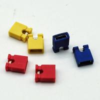 China 3A-5A 2.54mm Pitch Mini Jumper Hight 6.0mm Red Blue Yellow Black with Open Form Capping for sale