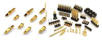 China 2.54mm Pitch Female 6 Pin PCB Connector Spring Loaded Pogo Pin Connector Smt Type for sale