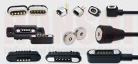 China High Current Magnetic Pogo Pin Connector 1A 2A 3A 5A 10A Spring Loaded for sale