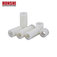 China White Nylon Round Plastic Standoff for Through Hole Mounting on Printed Circuit Boards for sale